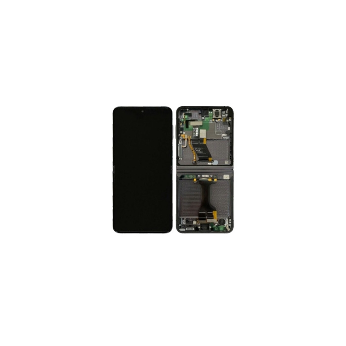 Original Ecran LCD et Vitre Tactile Graphite Avec Chassis pour Samsung ...