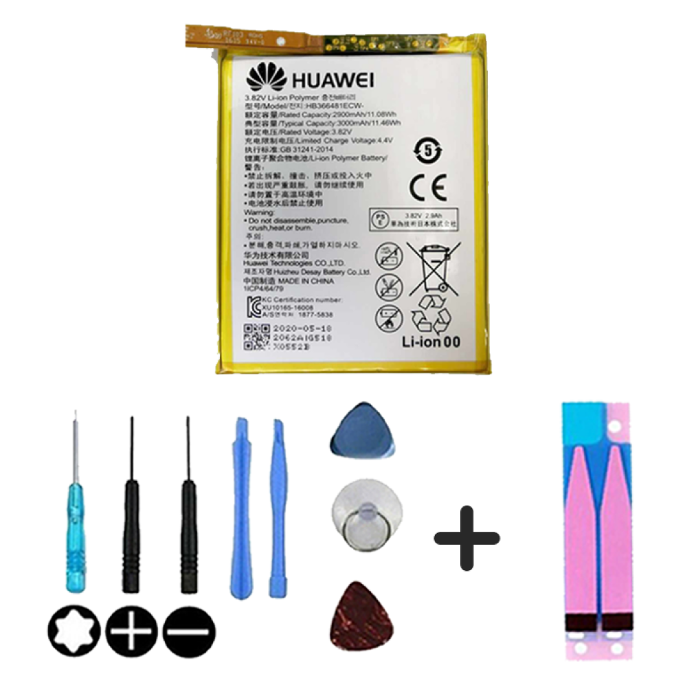 Batterie Battery Akku HB366481ECW Pour Honor 8, Honor 7C, Honor 7 Lite ...